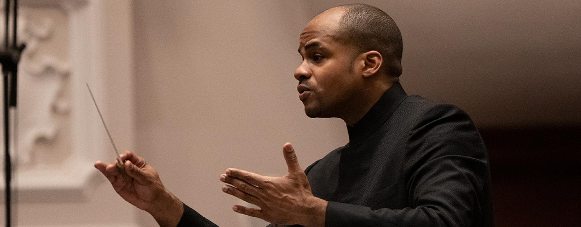 This classical conductor is getting the world in tune with equality ...