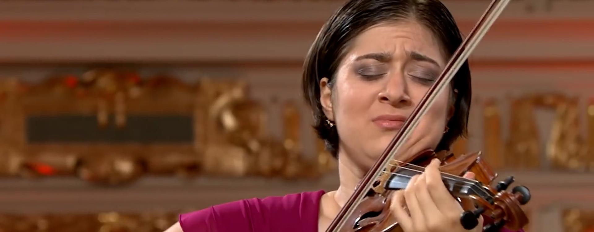 This violinist brings music written by candlelight into a digital era ...