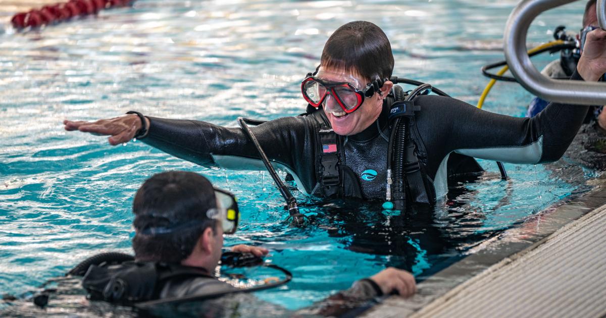 Bringing the benefits of scuba diving therapy to the surface ...