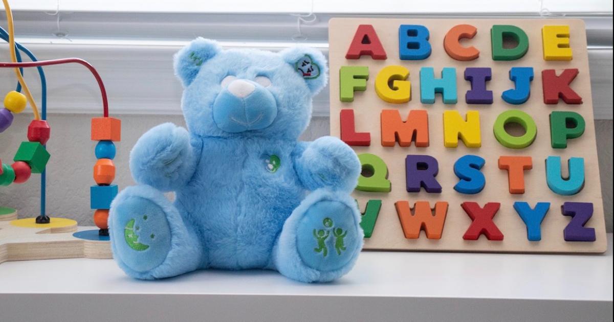 How this teddy bear empowers children with autism to speak up ...